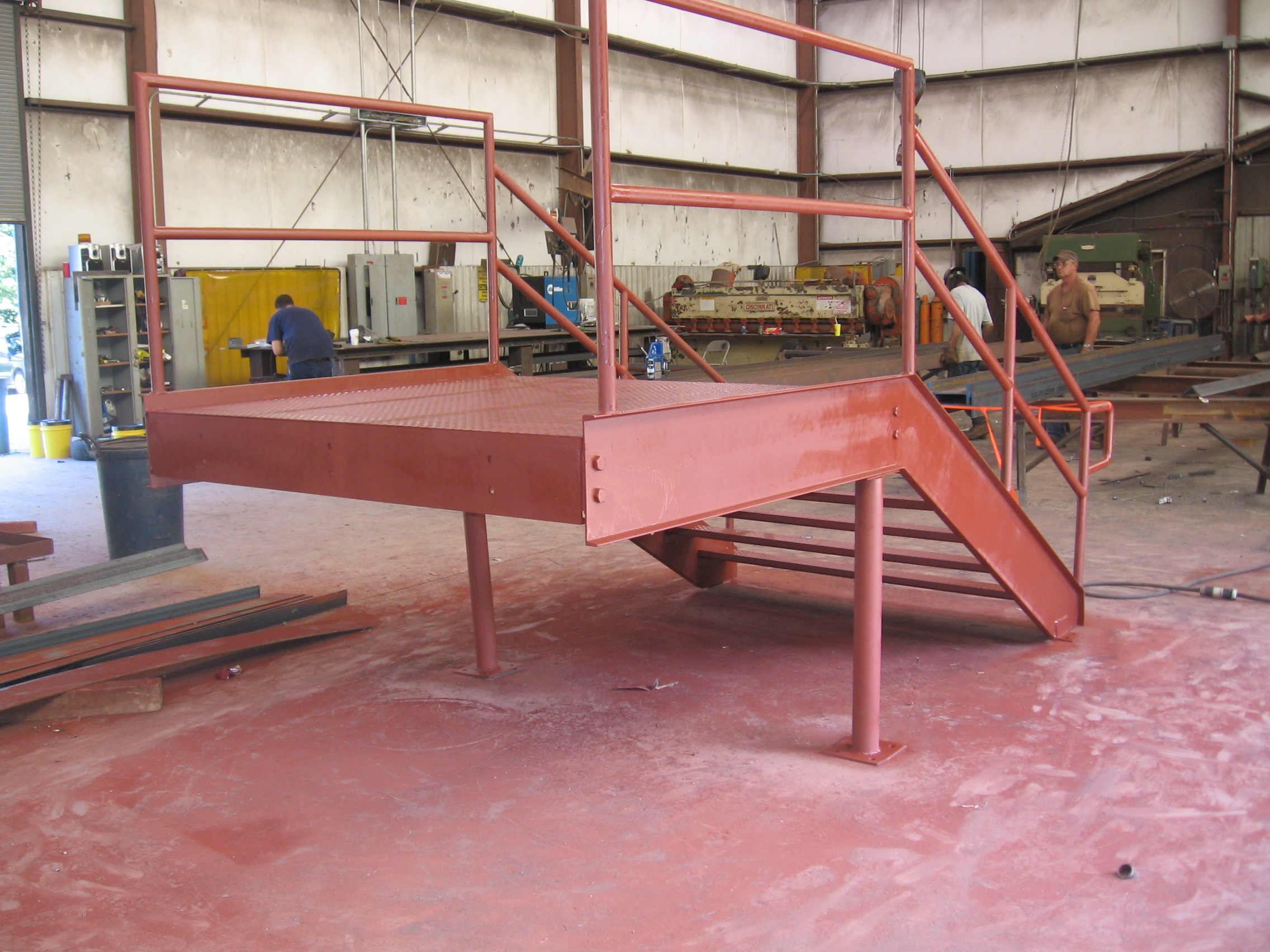 warehouse stairs – PEAK STEEL